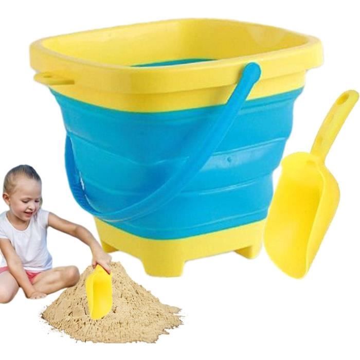 Seau À Sable Pliable - Seaux À Sable Pour Enfants Avec Pelle | Seau ...