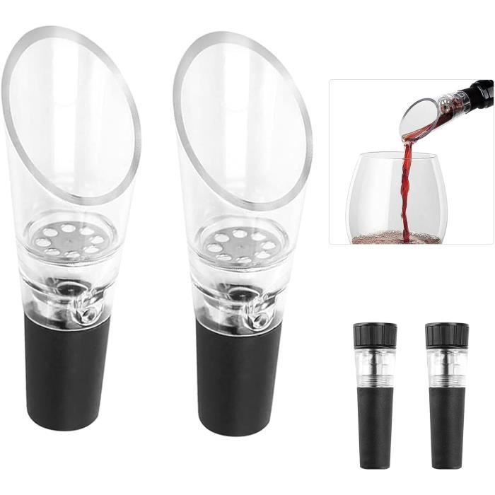 Richmdi Decanteur Aérateur À Vin, Aérateur De Vin, À Vin Et Bouchon ...