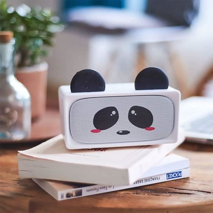Mob - Enceinte Adorable - Baffle Bluetooth Puissante Dotée De 3+3W (2 ...