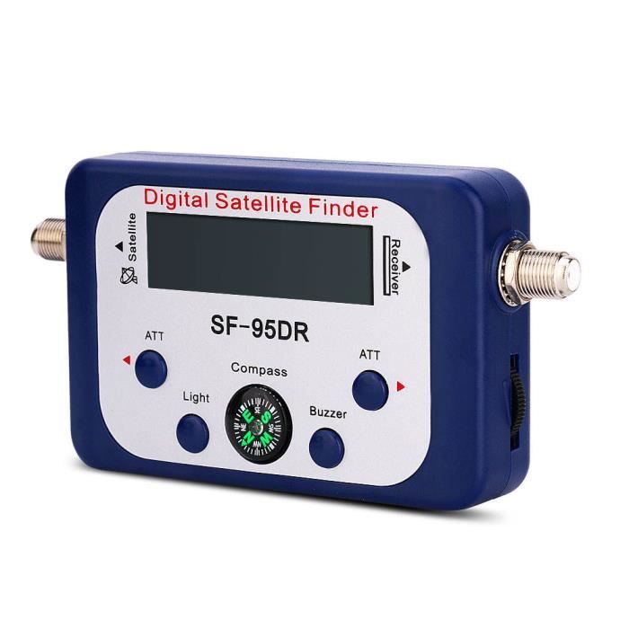 YOSOO antenne parabolique Mini LCD Digital Satellite Finder Meter ...