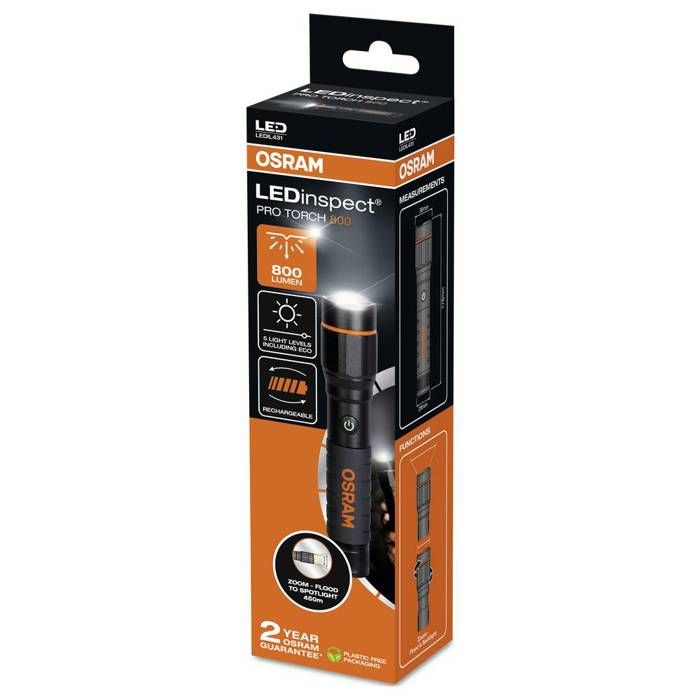 Osram Automotive LEDinspect PRO TORCH 800 Lampe de travail - Cdiscount ...