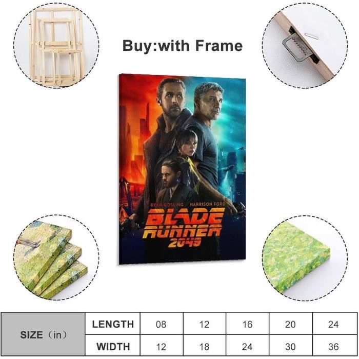 Blade Runner 2049 Impression Sur Toile - Décoration Murale - Artiste ...