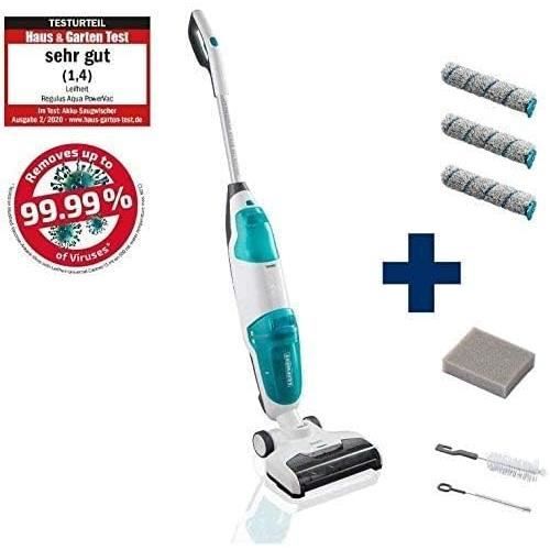 Regulus Aqua Powervac Aspirateur Sans Fil, Lave Sol Électrique 2 En 1 ...