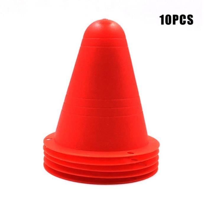 Rose - Cônes'agilité pour le patinage à roulettes Slalom, 10 pièces ...