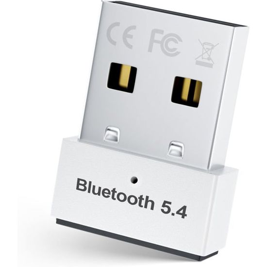 Dongle Bluetooth 5.4, Adaptateur Bluetooth 5.4,Cle Bluetooth Pour Pc ...