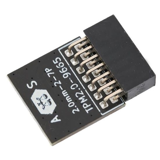 Akozon puce TPM Module TPM 2.0 LPC 14pin Tpm 2.0 Module de sécurité de ...