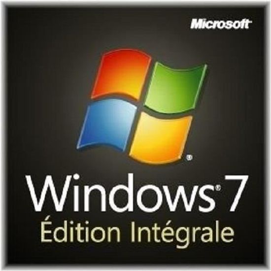 Windows 7 Intégrale - 32/64-bit - A Télécharger - Cdiscount Informatique