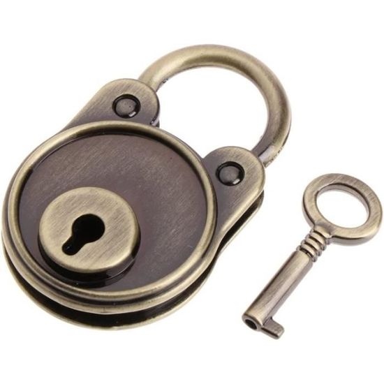A0127 Verrouiller Serrure à clé Cadenas Petit cadenas Serrure ...