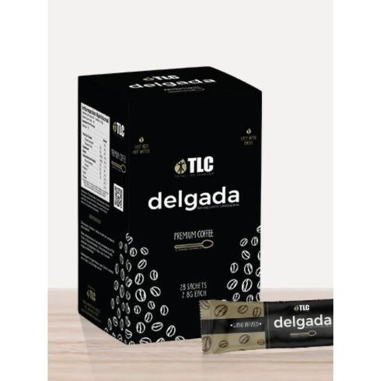 CAFÉ DELGADA de TLC le café pour mincir. 28 sticks - Cdiscount Santé ...