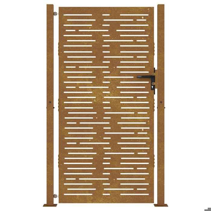 "Rebais 2026" Portail de jardin robust 1PC - ZENCORE - PORTILLON D ...