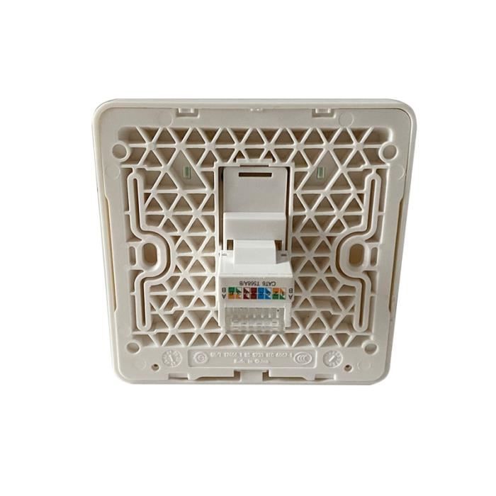 Connecteur de prise murale Lan RJ45 CAT6 UTP, sans outil, Gigabit ...