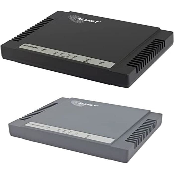 Switch - ALLNET - 4 ports Ethernet 10/100Mbps - Modem VDSL2 standard ...