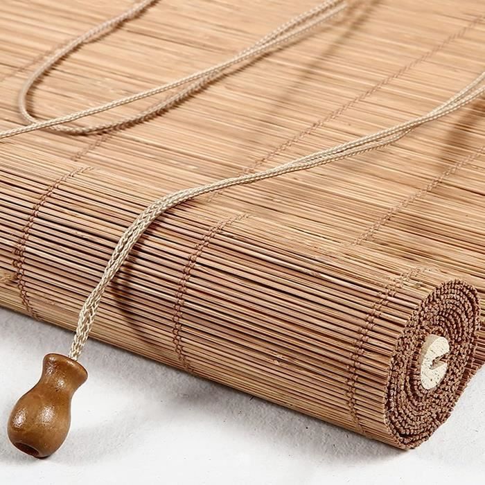 Store Bateau Store Enrouleur Bambou Naturel,Stores U00c0 Rouleaux ...
