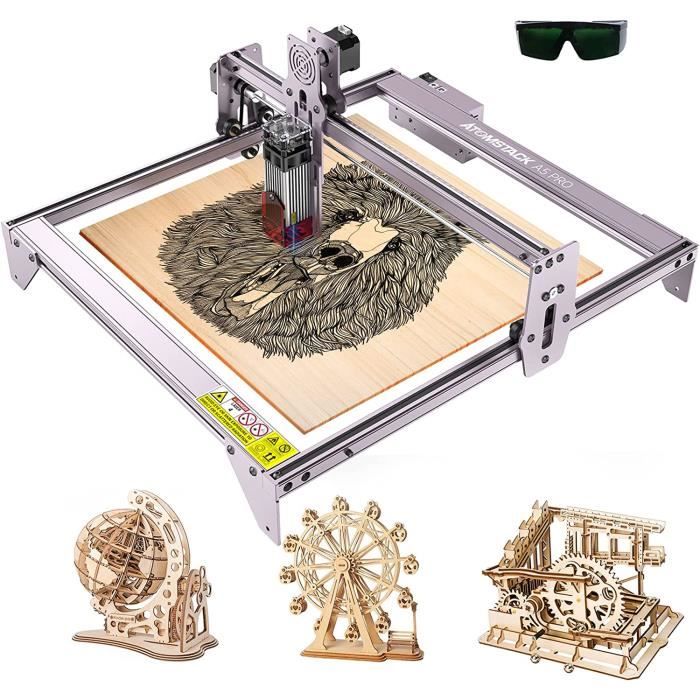 Graveur laser A5 PRO découpeuse de gravure laser CNC gravure laser sur ...