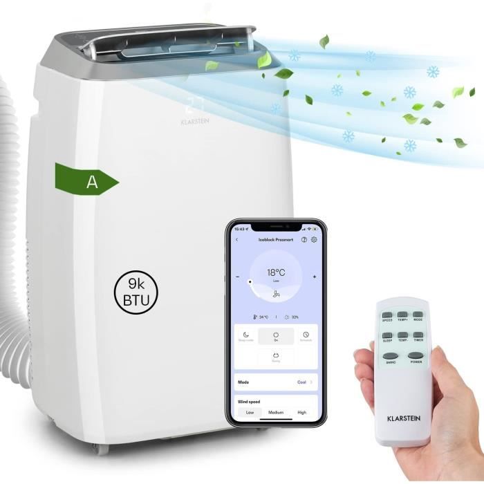 Climat ur Mobile Silencieux, Climat ur 4 en 1, Mode Nuit ...
