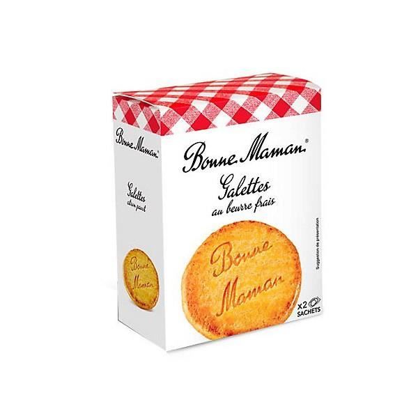Galettes au beurre frais 2 sachets x 20 Bonne Maman - Cdiscount Au ...
