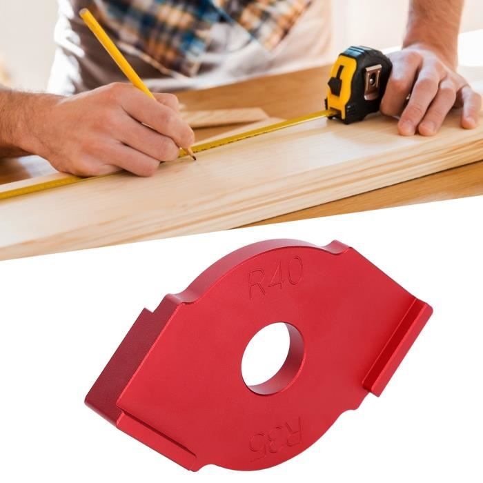 Duokon gabarit d'angle arrondi tenu à la main Gabarit d'angle arrondi ...