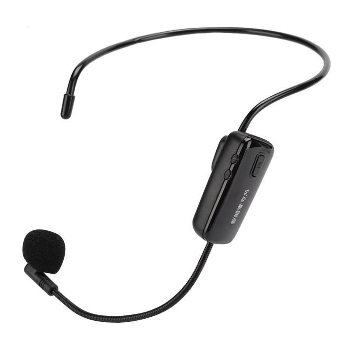 Fdit Microphone UHF Microphone universel sans fil UHF USB pour casque ...