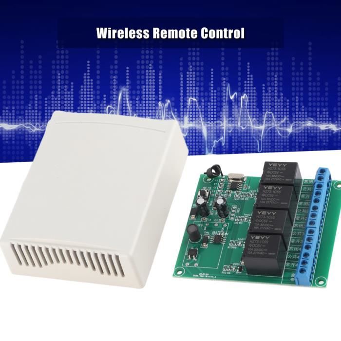 SUC-télécommande sans fil YK-4 télécommande sans fil 4CH Système de ...