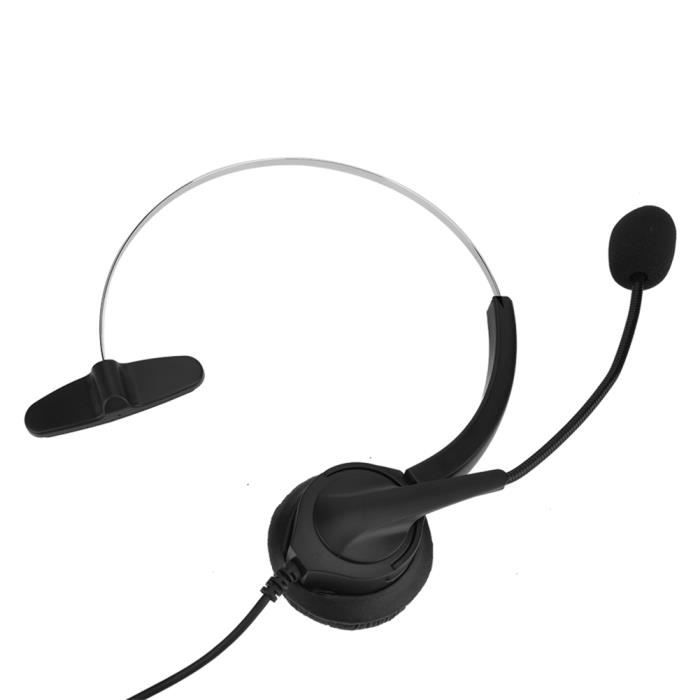 Casque pour téléphone sans fil - KEENSO - Protection auditive - Noir ...