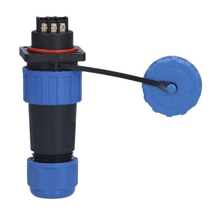 Gift-ESTINK connecteur de panneau de filetage étanche Prise de connecteur de câble d'aviation ...