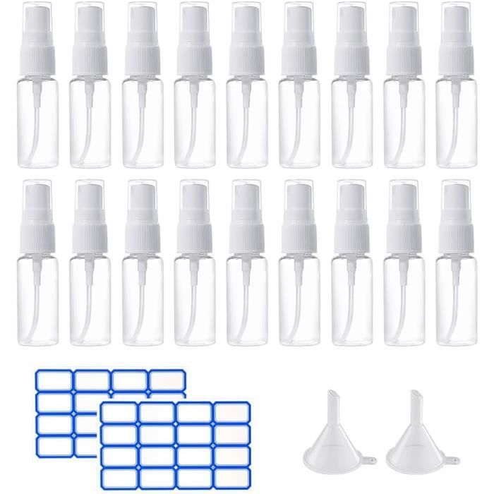 NOKDAL 18 Pièces Flacon Spray vide 30ml Flacon Spray Flacon ...