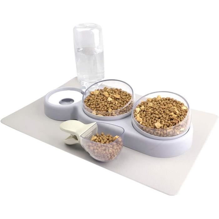 NATRUTH Gamelles pour Chat - Gamelles à Eau et Double Nourriture ...