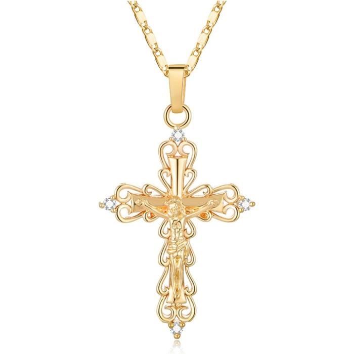 Mary Collier Plastron Doré Avec Pendentif Catholique Imitation Cristal ...