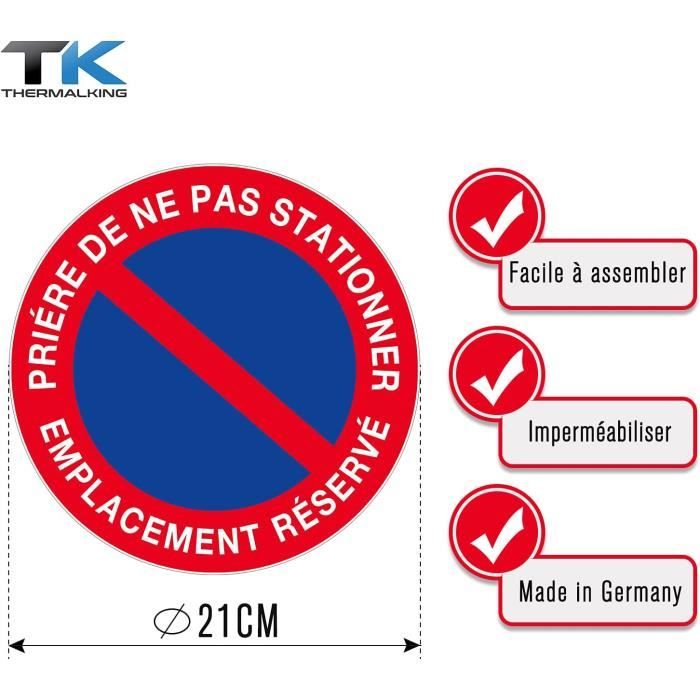 Panneau interdiction de stationner – stationnement interdiction ...