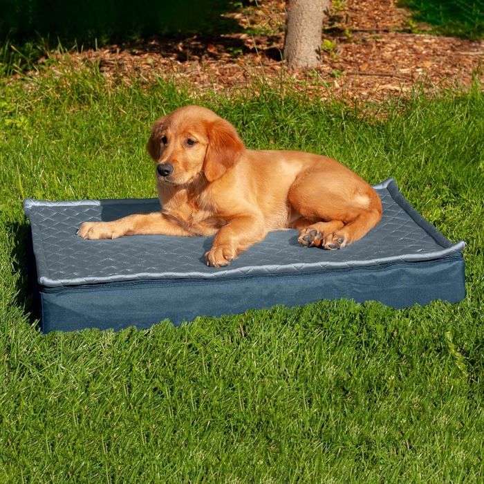 Lit pour Chien en Gel rafraîchissant résistant à l'eau pour Chiens de ...