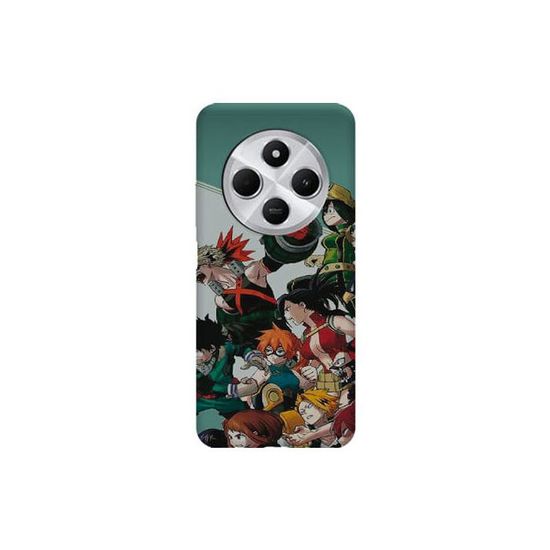 Coque - MA COQUE PERSO - Xiaomi Redmi 14C - My Hero Academia - Souple ...