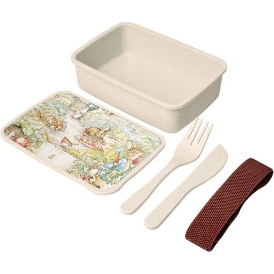 Lunch Box - Boite À Repas Avec Couverts Petter Rabbit Pierre Lapin ...