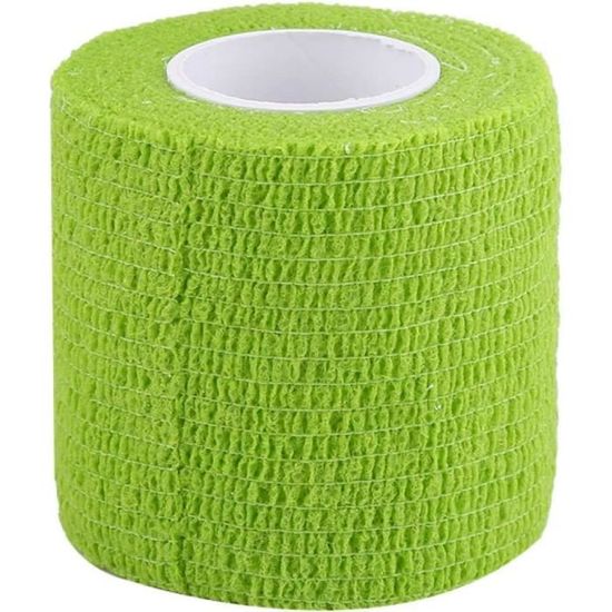 Bandage Cohésif, 5 Rouleaux-ensemble de Bandes de Pansement Auto ...