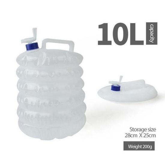 Poche eauSeau télescopique en plastique PE de 5l10l15lseau dextérieurstockage en plastiquesac ...