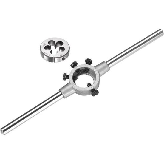 M4-M6 Rond Filière Porte Filière Poignée Clé Soutien Zinc Alliage ...