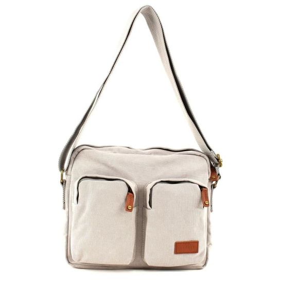 ESPRIT London Crossover Bag Light Grey [39776] - Cdiscount Bagagerie ...