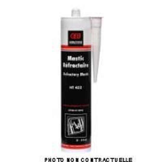 G.E.B. MASTIC REFRACTAIRE HT 452C 310ML 103463 - Cdiscount Bricolage
