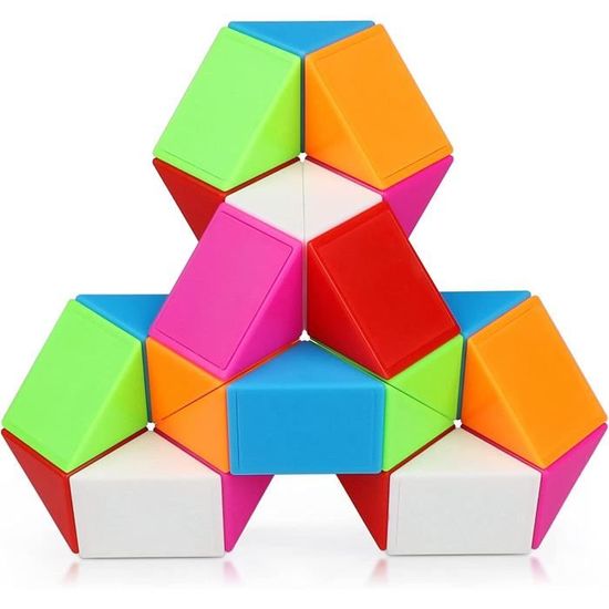 SISYS Magic Snake, Serpent Magique 24 Segments Twist Puzzle Toys 3D ...