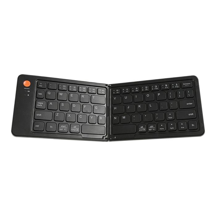 Mini clavier pliable sans fil Bluetooth portable double clavier pliable ...