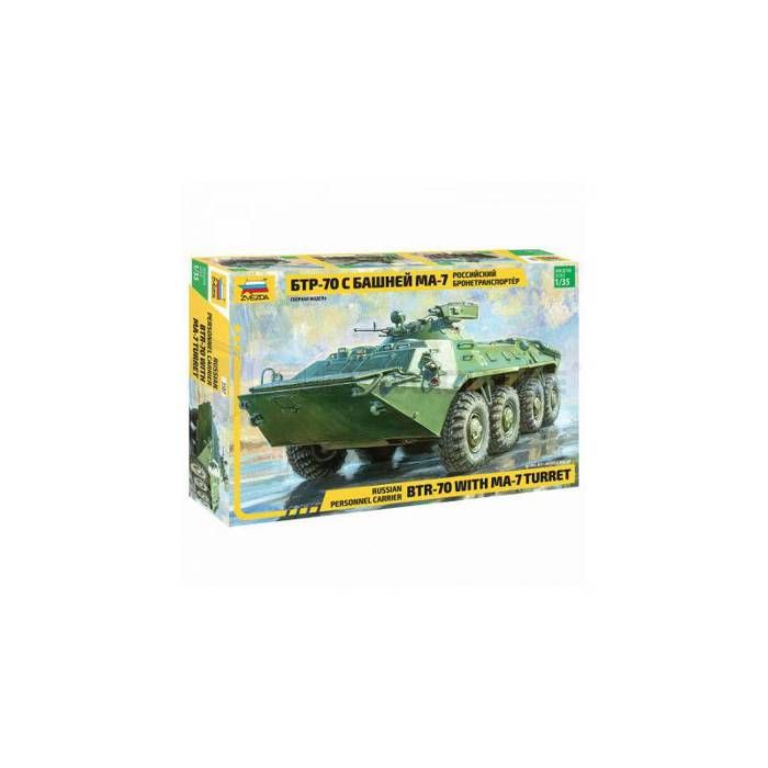ZVEZDA - Maquette Blindé Btr-70 Avec Tourelle Ma-7|zvezda|3587|1:35 ...