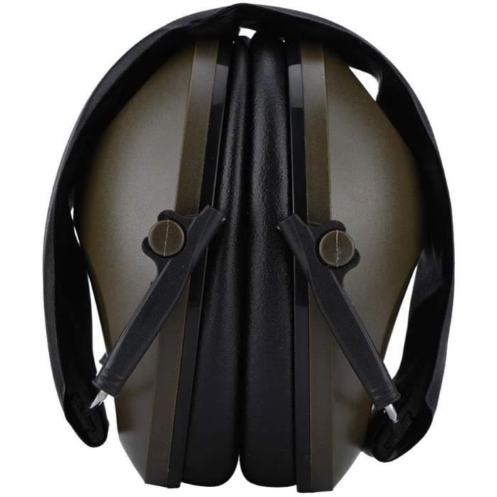 Cache-oreilles de sécurité à réduction de bruit, cache-oreilles de tir Chasse sportive antibruit ...