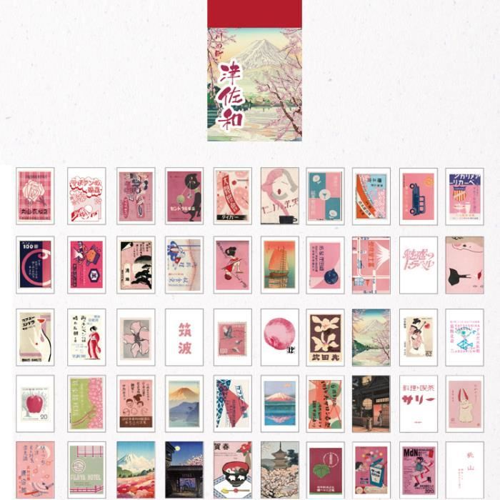 Bloc note,carte rétro Vintage avec plante pour décoration,papier à ...