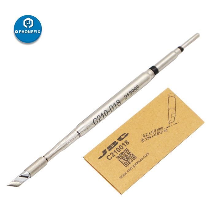 Fer à souder JBC - C210-018 - Pointes pour poignée T210-NA T210-PA ...