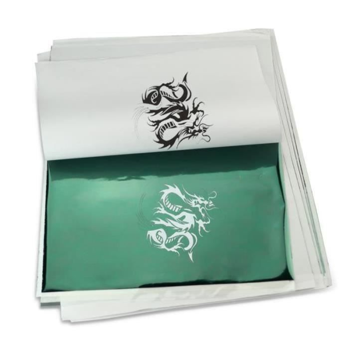 STENCIL - PAPIER - FEUILLE DE TRANSFERT THERMIQUE Set De 10 Papiers ...