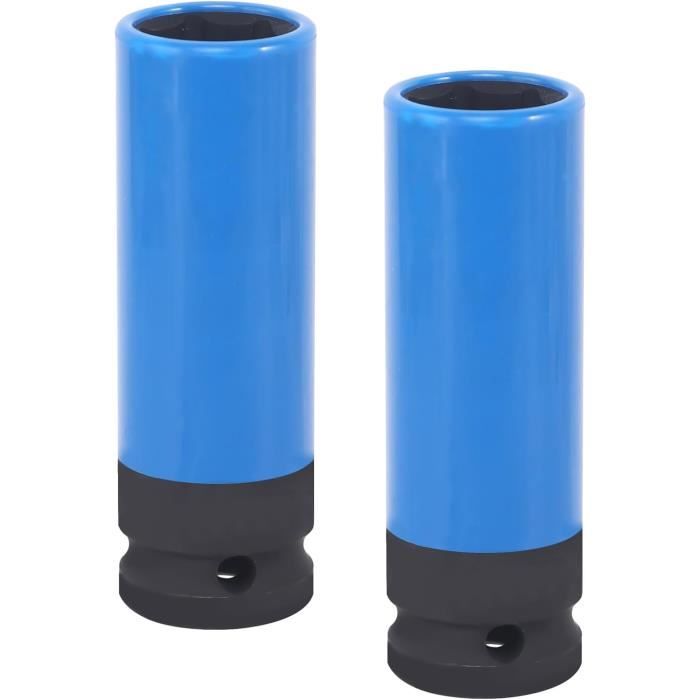 Douille A Choc, 2 Pièces Douille Longue 1-2, Douille Cle A Choc 17 Mm ...