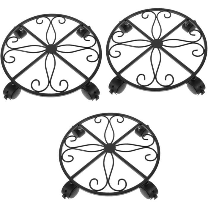 3 Pièces Jardinière En Fer Support En Métal Support Pour Plantes Avec ...
