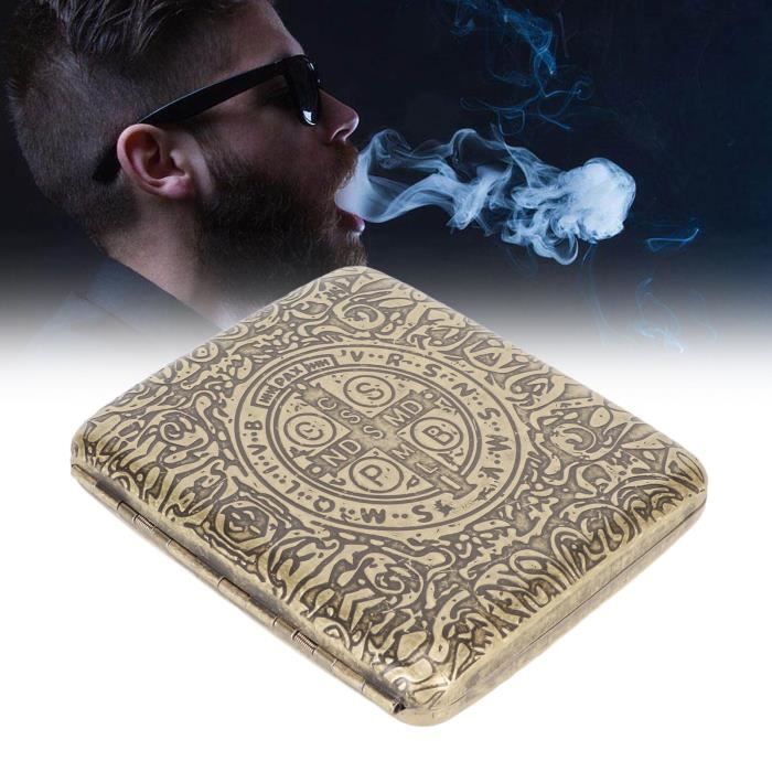 Boite À Cigarettes En Métal Étui À Cigarettes En Métal, Boite Rétro ...