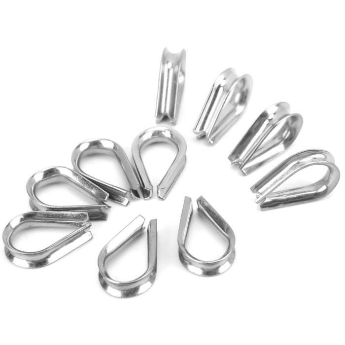 Le câble métallique de bateau d'acier inoxydable de 6MM serre les ...