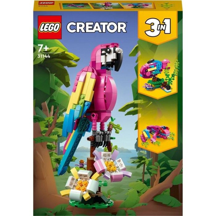 LEGO CREATOR - EXOTIC PINK PARROT (31144) - Cdiscount Jeux - Jouets