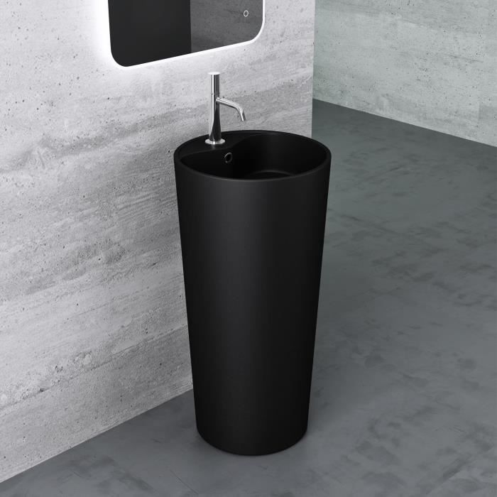 Mai & Mai® Lave Mains Colonne Évier Vasque sur Pied 45x45x90cm en ...